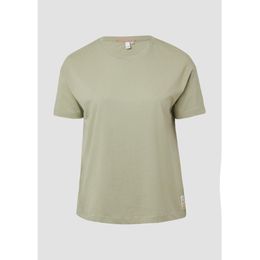 QS T-Shirt in 7297_helles olivgr&uuml;n | Gr.: 52