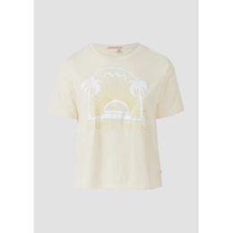 QS T-Shirt in 08D0_beige | Gr.: 50