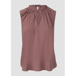QS Bluse in 4762_aubergine | Gr.: 50