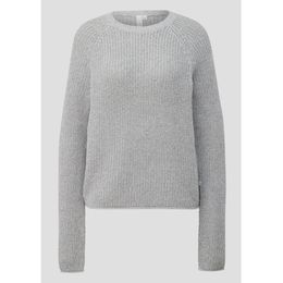 QS Strickpullover in 9400_grau meliert | Gr.: XXL