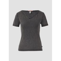 QS T-Shirt in 9999_schwarz | Gr.: L