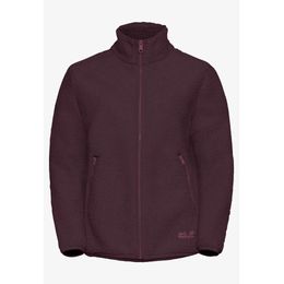Jack Wolfskin Fleecejacke in lila | Gr.: L