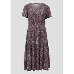 QS Kleid in 44A0_aubergine | Gr.: 40