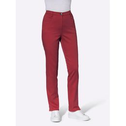 Sieh an! Jeans in weinrot | Gr.: 215