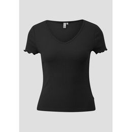 QS T-Shirt in 9999_schwarz | Gr.: L