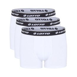 Lotto Boxershort in Wei&szlig; | Gr.: XL