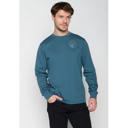 Greenbomb Longsleeve Bike Adventure in Blauer Stein | Gr.: XL