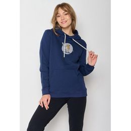 Greenbomb Hoodie Animal Koernerfreund in Marineblau | Gr.: M