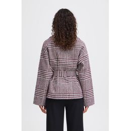 Ichi IHJANNET CHECK JA4 loose fit in Black Brushed Chek | Gr.: 38