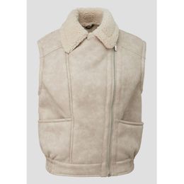 QS Outdoor-Weste in 8001_helles beige | Gr.: XL