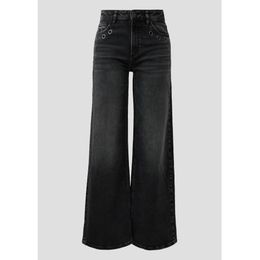 QS Jeans-Hose CATIE in 98Z7_dunkelgrau | Gr.: W44/L34