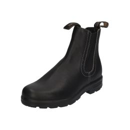 Blundstone Chelsea Boots Brogued Voltan Black Leather BLU1448-001 in schwarz | Gr.: 37