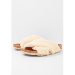 Lascana Hausschuh in beige | Gr.: 37