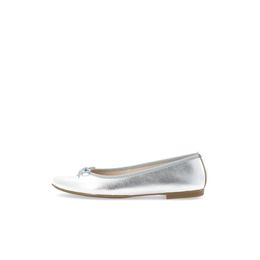Bianco Ballerinas in Metallic Silver | Gr.: 40