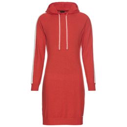 Laura Scott Strickkleid in rot-weiß | Gr.: 38
