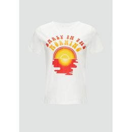 QS T-Shirt in 01D0_wei&szlig; | Gr.: S