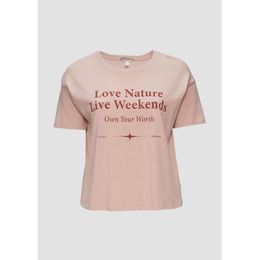 QS T-Shirt in 40D0_perlmuttrosa | Gr.: 52