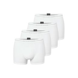 Schiesser Retro Short / Pant Cotton Flex in Wei&szlig; | Gr.: XXL