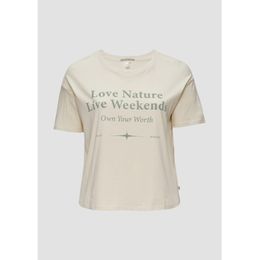 QS T-Shirt in 05D0_beige | Gr.: 50