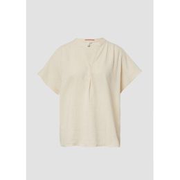 QS Bluse in 0808_helles sand | Gr.: 42