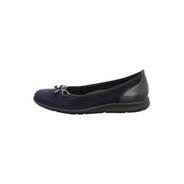 Gabor Klassische Ballerinas in Blau | Gr.: 44