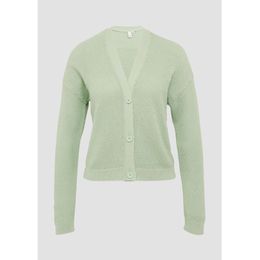 QS Strickjacke in 6503_hellgr&uuml;n | Gr.: S