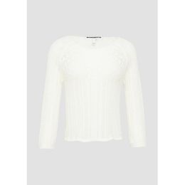 QS Strickpullover in 0200_ecru | Gr.: M