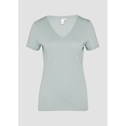 QS T-Shirt in 7217_salbeigr&uuml;n | Gr.: XS