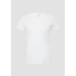 QS T-Shirt in 0100_weiß | Gr.: M