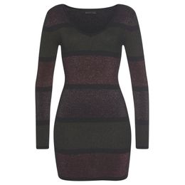 Melrose Strickkleid in grün-rosa | Gr.: 40