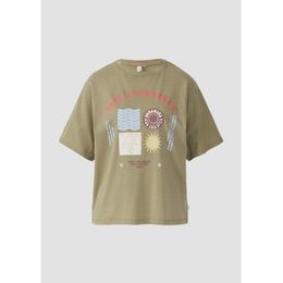 QS T-Shirt in 72D0_olivgr&uuml;n | Gr.: S
