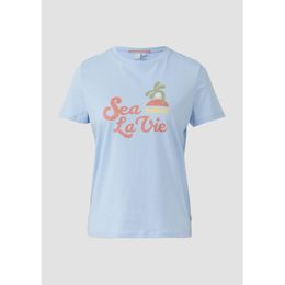 QS T-Shirt in 50D2_hellblau | Gr.: S