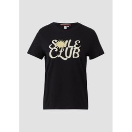 QS T-Shirt in 99D1_schwarz | Gr.: XXL