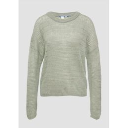 QS Strickpullover in 7217_salbeigr&uuml;n | Gr.: XXL