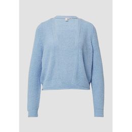 QS Strickjacke in 5072_hellblau | Gr.: L