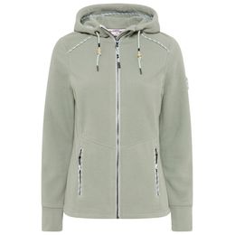 Kangaroos Fleecejacke in green-grey | Gr.: 40-42