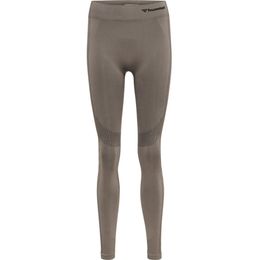 Hummel Leggings Hmlmt Shaping Damen in DRIFTWOOD | Gr.: XS