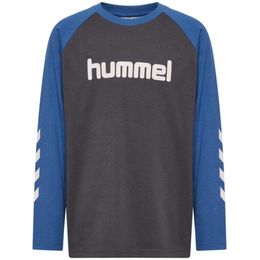 Hummel T-Shirt Hmljr Logo Kinder in EBONY | Gr.: 122/128