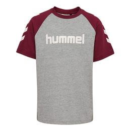 Hummel T-Shirt Hmljr Logo Kinder in CHOCOLATE TRUFFLE | Gr.: 122/128