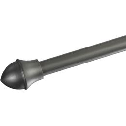 Gardinenstangen-Endstück Liedeco, silber (silberfarben), Ø:1,2, Gardinenstangenendstücke