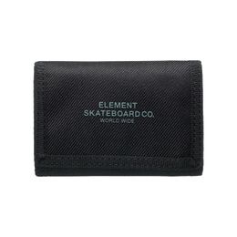 Brieftasche Element "Element Co", Herren, schwarz (flint schwarz), 100% Polyester, Kleinlederwaren