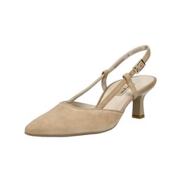 Paul Green Damen Pumps "Paul Green Pumps Leder", Gr. 37,5hellbraun, Leder, Schuhe