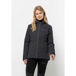 Outdoorjacke Jack Wolfskin "WISPER INS JKT W", Damen, Gr. XS(34), schwarz, OBERSTOFF 100% POLYESTER 1.FUTTER 100% POLYESTER 2.FUTTER 100% POLYESTER FÜLLUNG 100% POLYESTER, Jacken