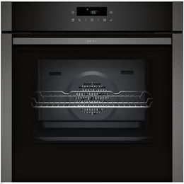 Neff Pyrolyse Backofen "B6ACJ7AG3", Energieeffizienz: A+ (A+++-D), grau, B:59,4cm H:59,5cm T:54,8cm, Backöfen, AirFry-Funktion