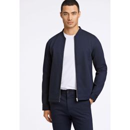 Hemdjacke LINDBERGH "LINDBERGH Hemdjacke", Herren, Gr. L, blau (navy mix), Obermaterial: 75% Polyester, 22% Viskose, 3% Elasthan; Futter: 95% Polyester, 5% Elasthan, schmal, Jacken