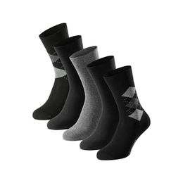 Socken Schiesser "Bluebird", Herren, Gr. 39-42, 911, sonstiges, Baumwollmischung, Socken, druckfreier Bund, Fersen und Zehen handgekettelt, Cotton-Mix