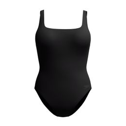Badeanzug Speedo "WOMENS SHAPING CONTOURECLIPSE", Damen, Gr. 40, N-Gr, anthrazit, Obermaterial: 69% Nylon, 31% Elasthan, Badeanzüge, schnell trocknend
