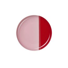Asa SELECTION Teller rosa/pink Porzellan Maße (cm): H: 2,6 Ø: 22 » Höffner