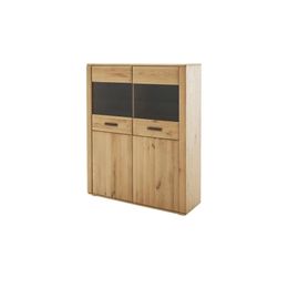 Woodford Highboard Azzurro holzfarben Maße (cm): B: 114 H: 140 T: 37.0 » Höffner