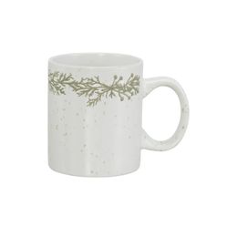 Höffner Tasse weiß Steinzeug/Steingut Maße (cm): B: 8,4 H: 9,8 » Höffner